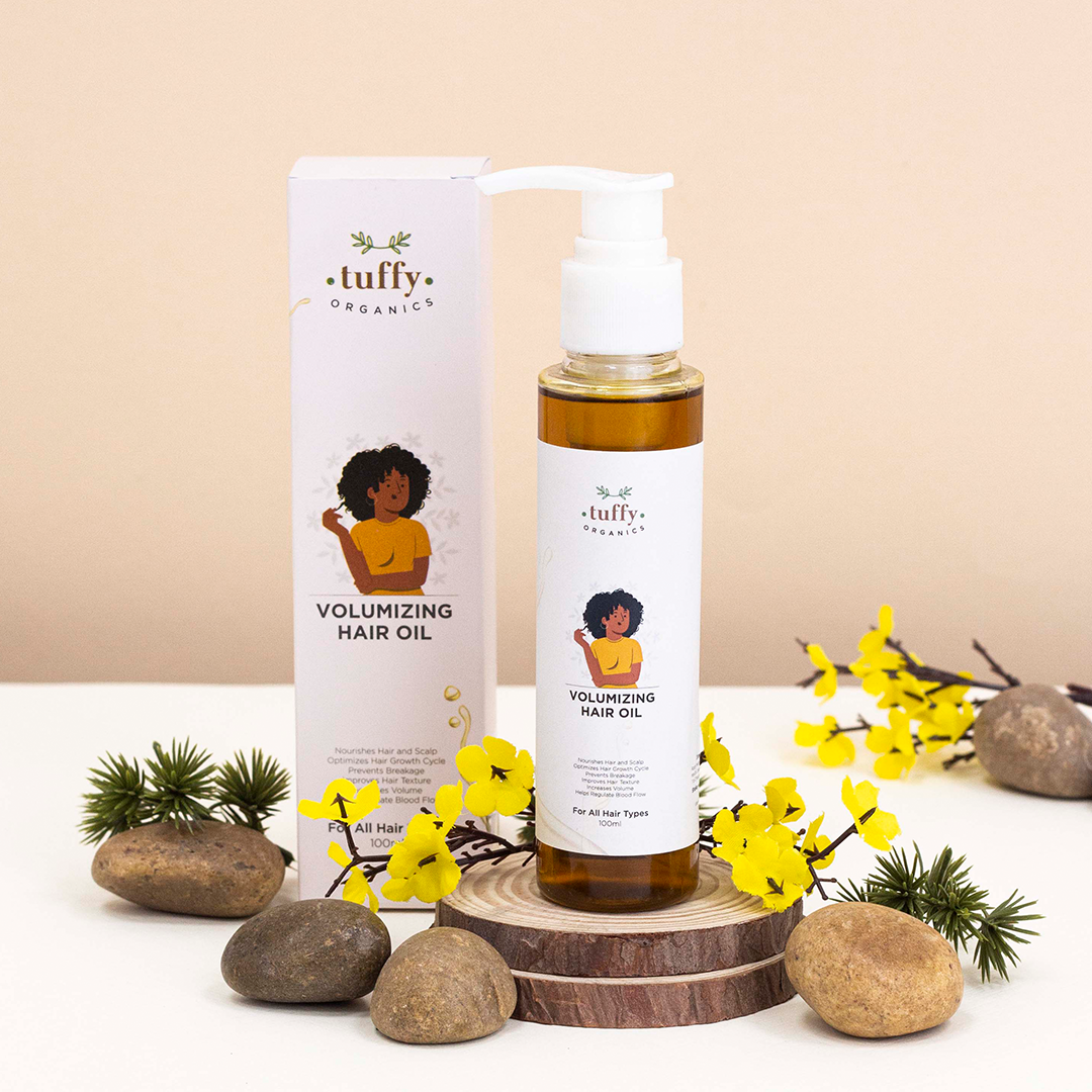 Buy Volumizing Hair Oil Online in Pakistan | Tuffy Organics | Tuffy ...